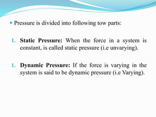 Pressure and level ppt by MMS | PPTX