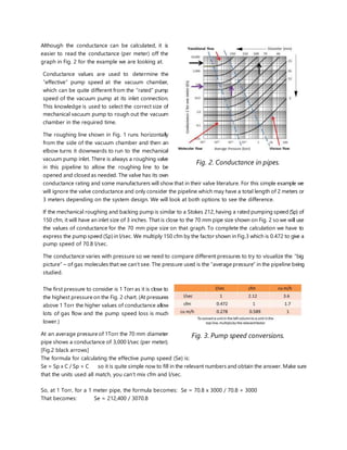 Vacuum MEtallurgy Pressure and throughput distribution in vacuum ...