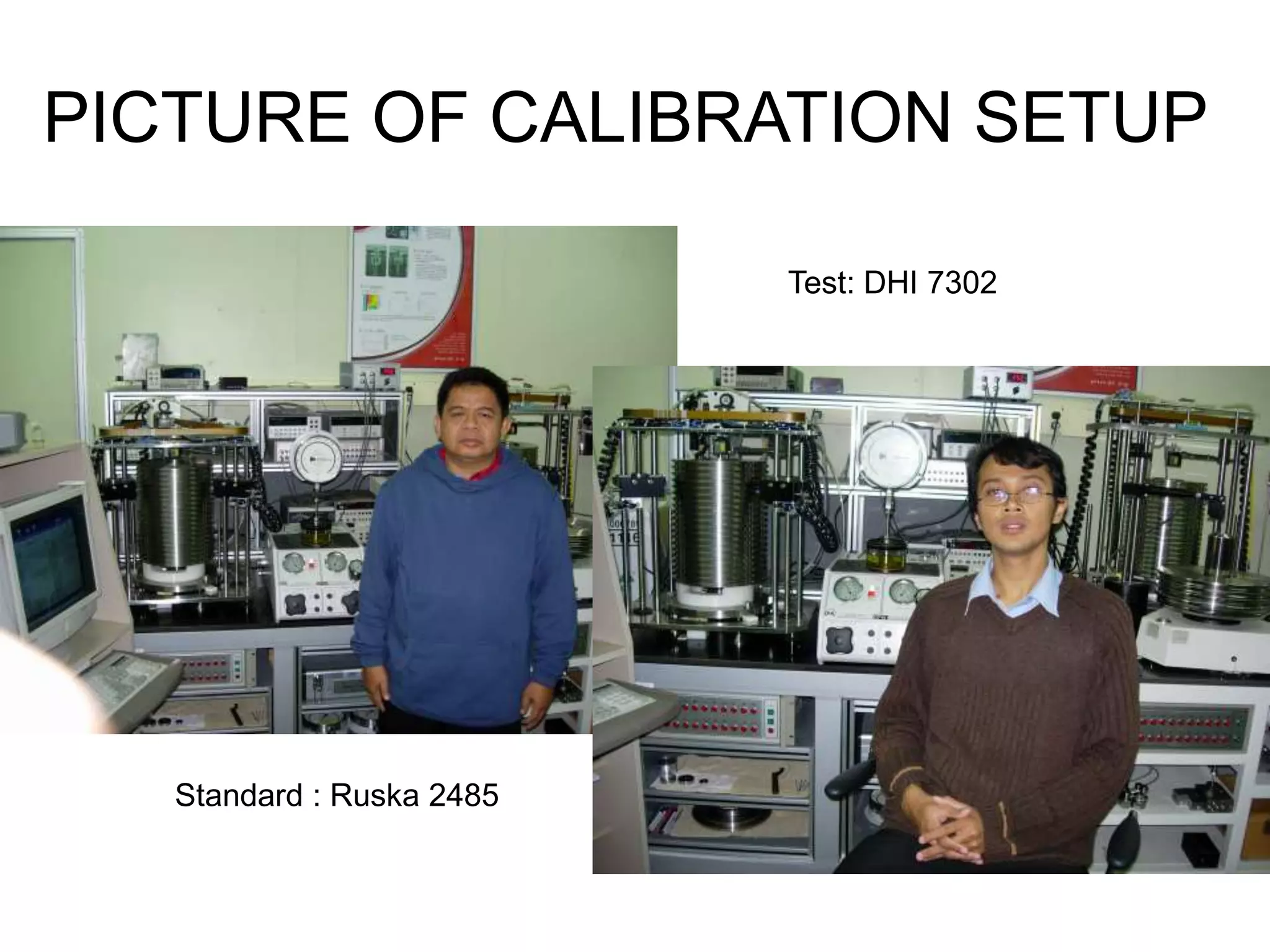 Pressure balance calibration in kriss | PPT | Physics | Science