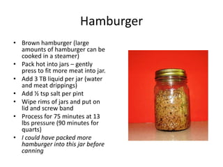 Pressure Canning Basics | PPTX