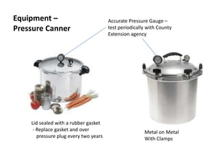 Pressure Canning Basics | PPTX