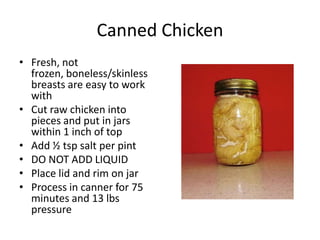 Pressure Canning Basics | PPTX