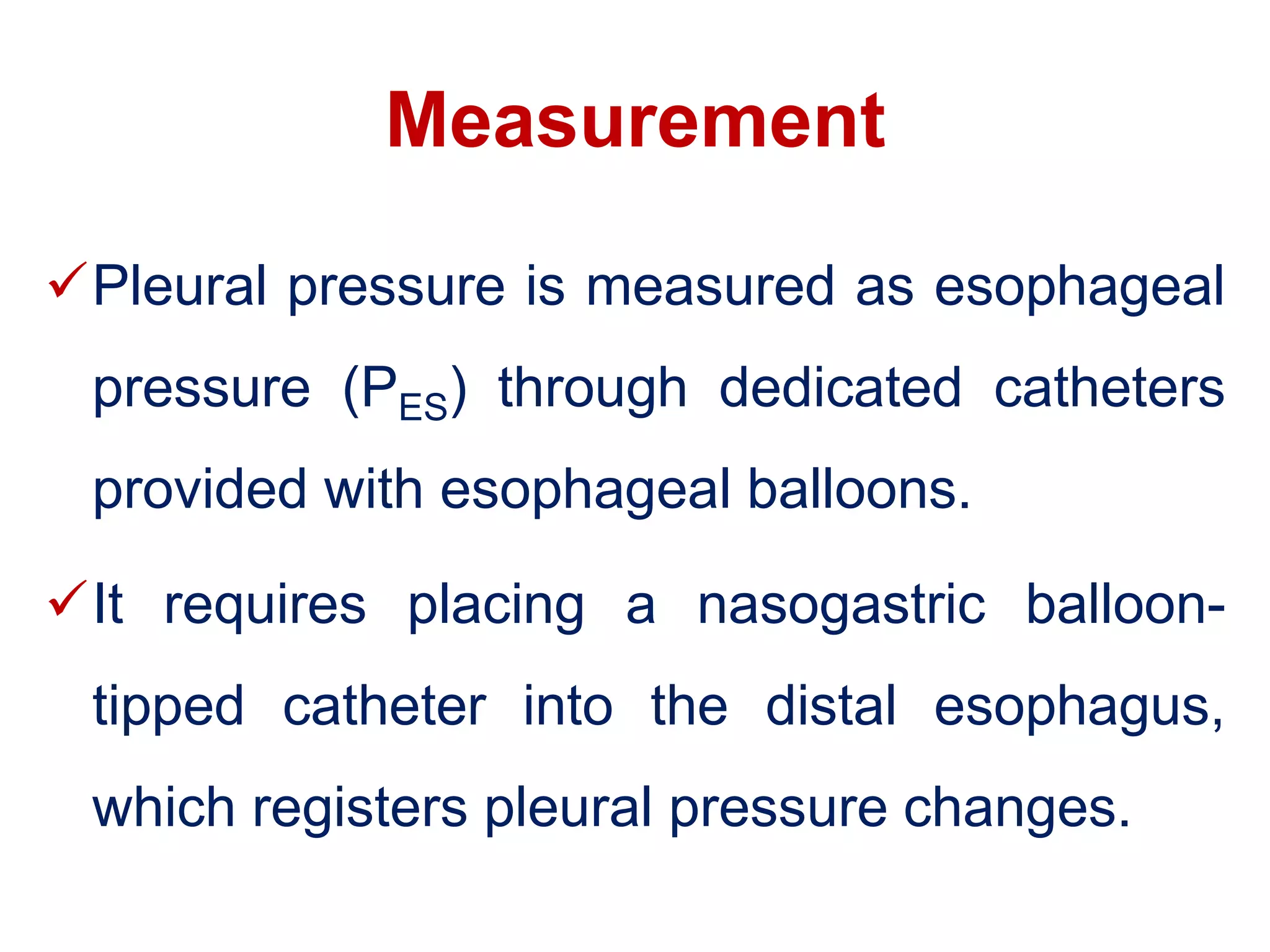 Pressure changes during Respiration | PPTX