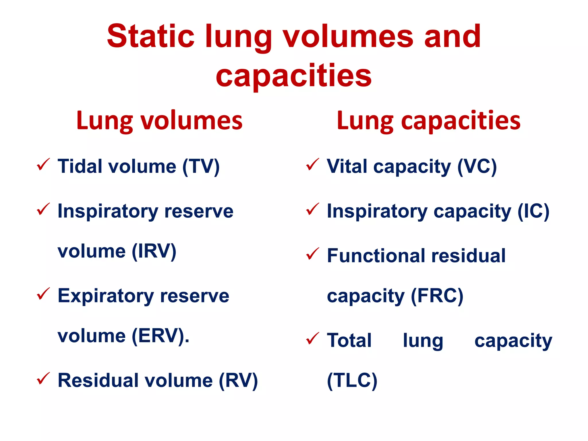 Pressure changes during Respiration | PPTX