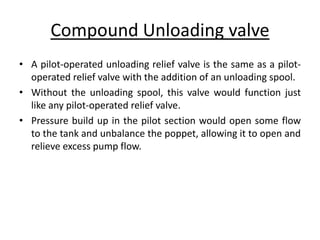 Pressure control valves | PPTX