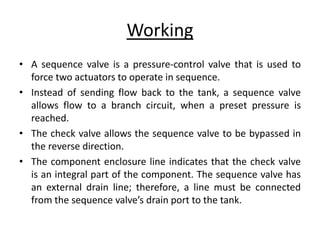 Pressure control valves | PPTX