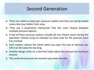 Pressure cooker | PPTX