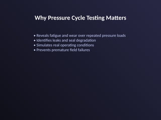 Pressure Cycle Testing for High-Reliability Hydraulic & Industrial ...