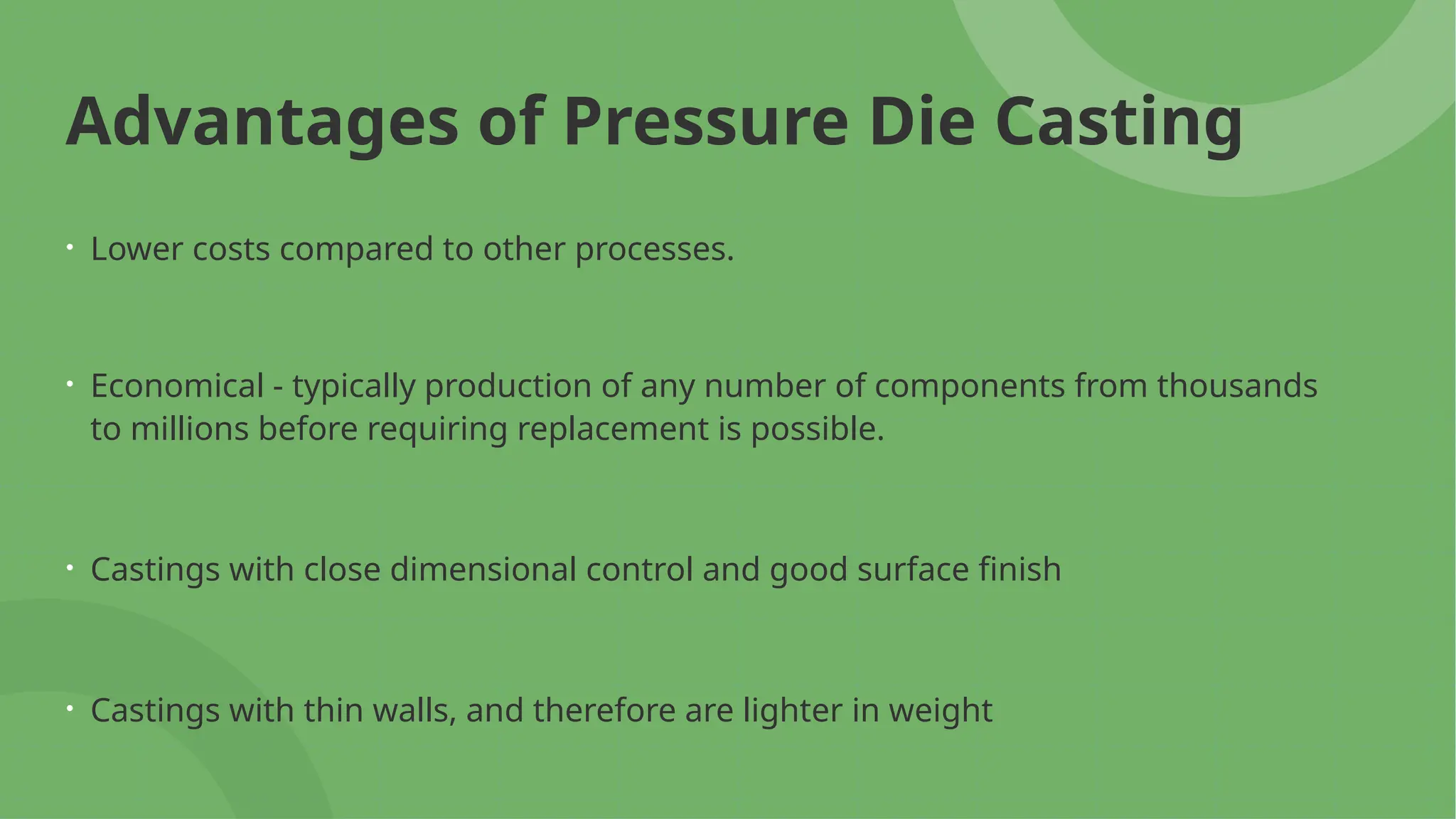 Pressure Die casting.pptx detail explanation | PPTX
