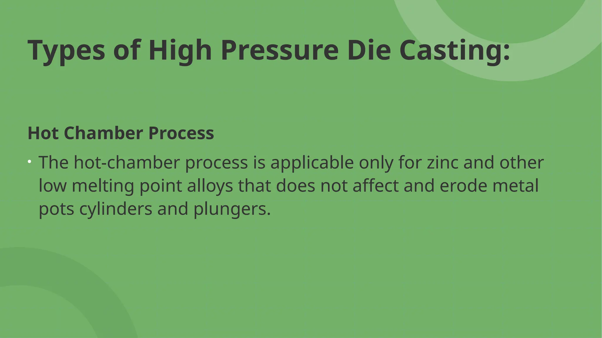 Pressure Die casting.pptx detail explanation | PPTX