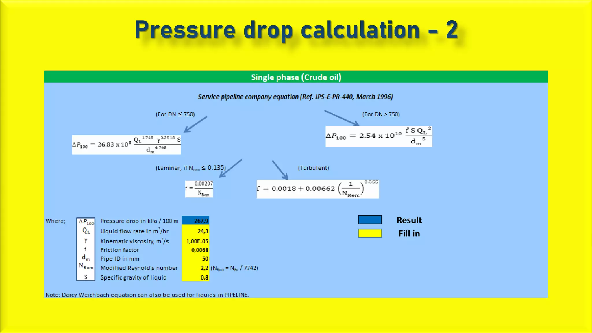 Pressure drop calculation - 2 & 3.pdf | Science