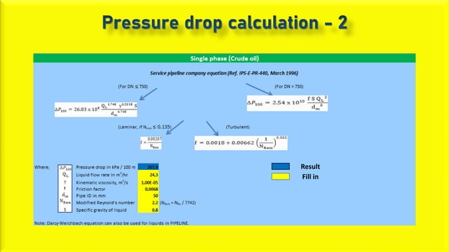 Pressure drop calculation - 2 & 3.pdf | Science