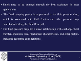 Pressure drop calculations | PPTX