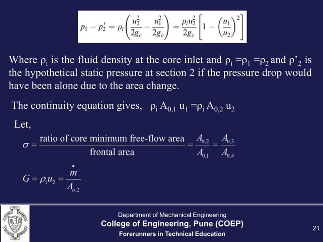 Pressure drop calculations | PPTX | Physics | Science