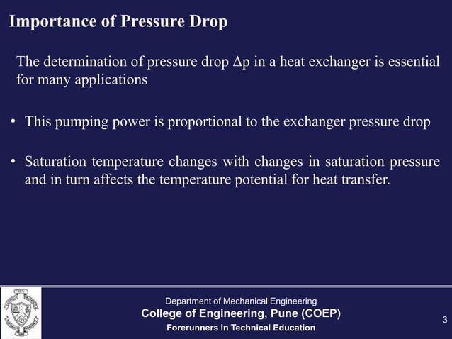 Pressure drop calculations | PPTX | Physics | Science