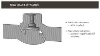 Pressure Drop Through a Valve Using CFD | PDF