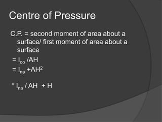 Pressure exerted by a liquid | PPTX