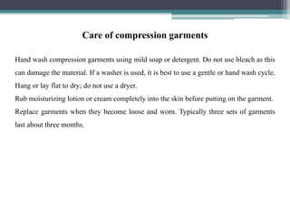 Pressure garments | PPTX