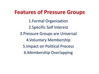 Pressure group ppt | PPTX