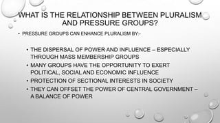 Pressure groups the big picture | PPTX