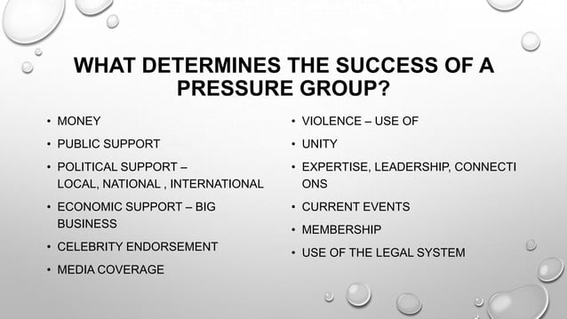 Pressure groups the big picture | PPTX
