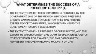 Pressure groups the big picture | PPTX