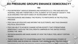 Pressure groups the big picture | PPTX