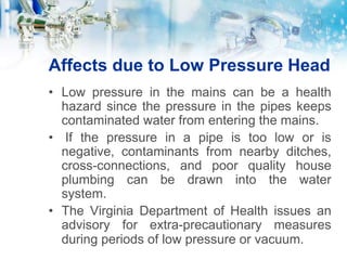 Pressure Head in Distribution System.pptx