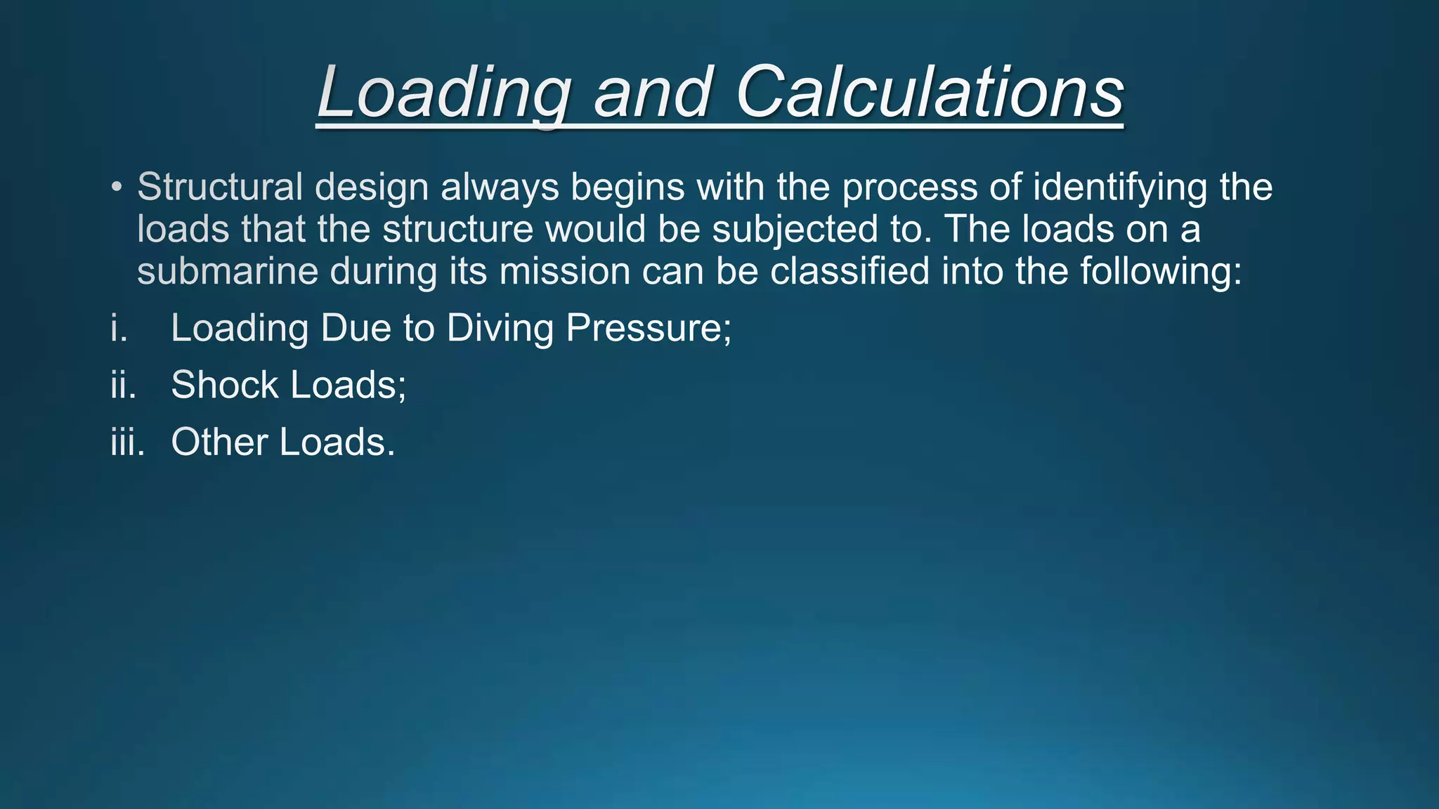 Pressure hull and exostructure | PPT