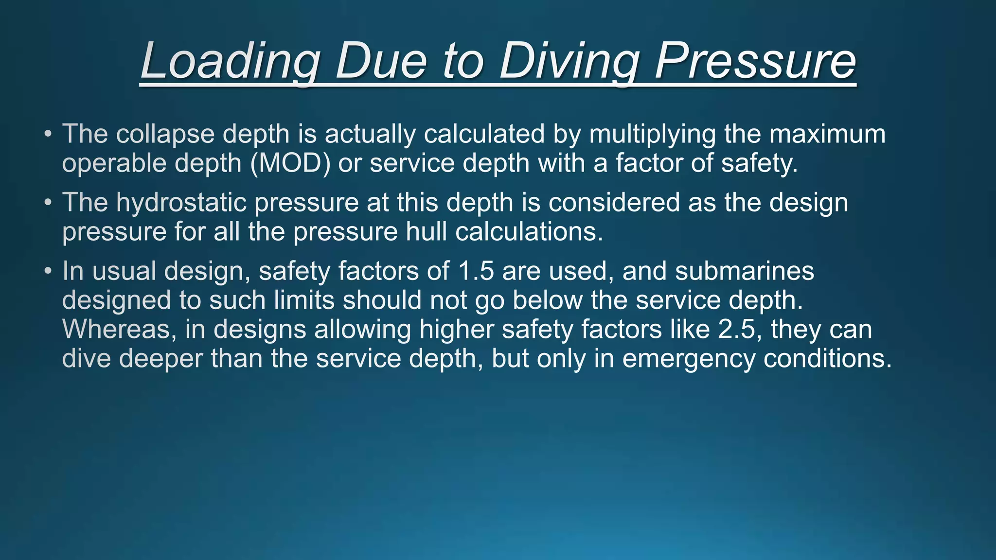 Pressure hull and exostructure | PPT
