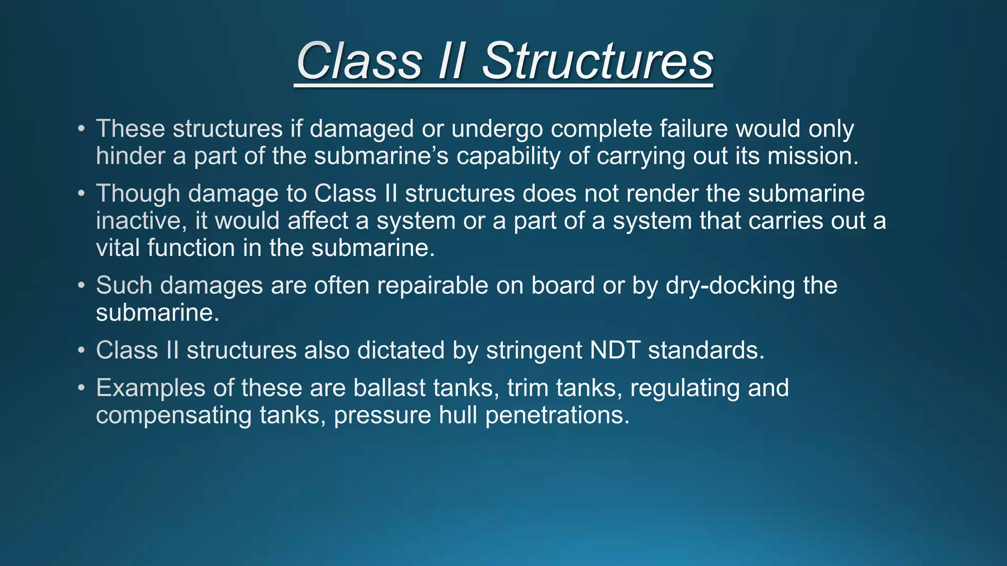 Pressure hull and exostructure | PPT