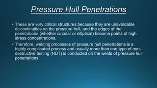 Pressure hull and exostructure | PPTX