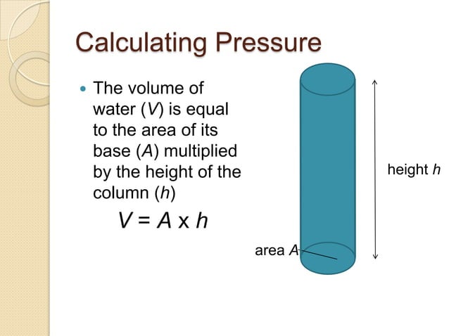 Pressure in fluids | PPTX