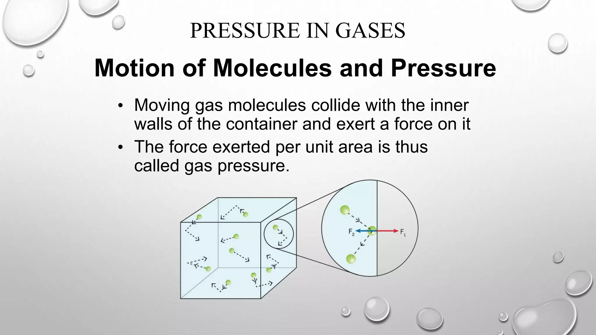 Pressure in gases | PPTX
