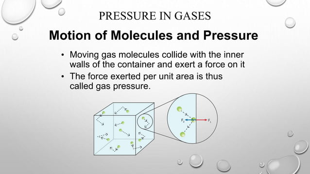 Pressure In Gases Pptx