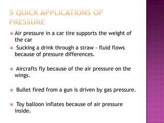 Pressure In Solids | PPTX