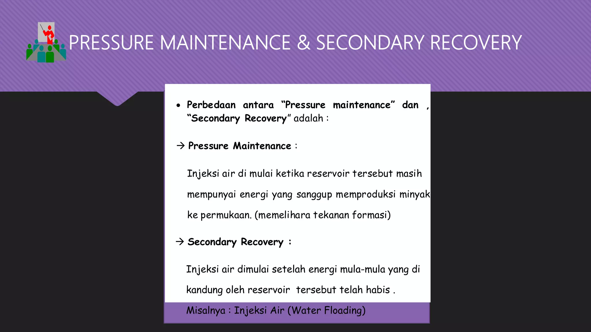 Pressure maintenance EOR | PPTX