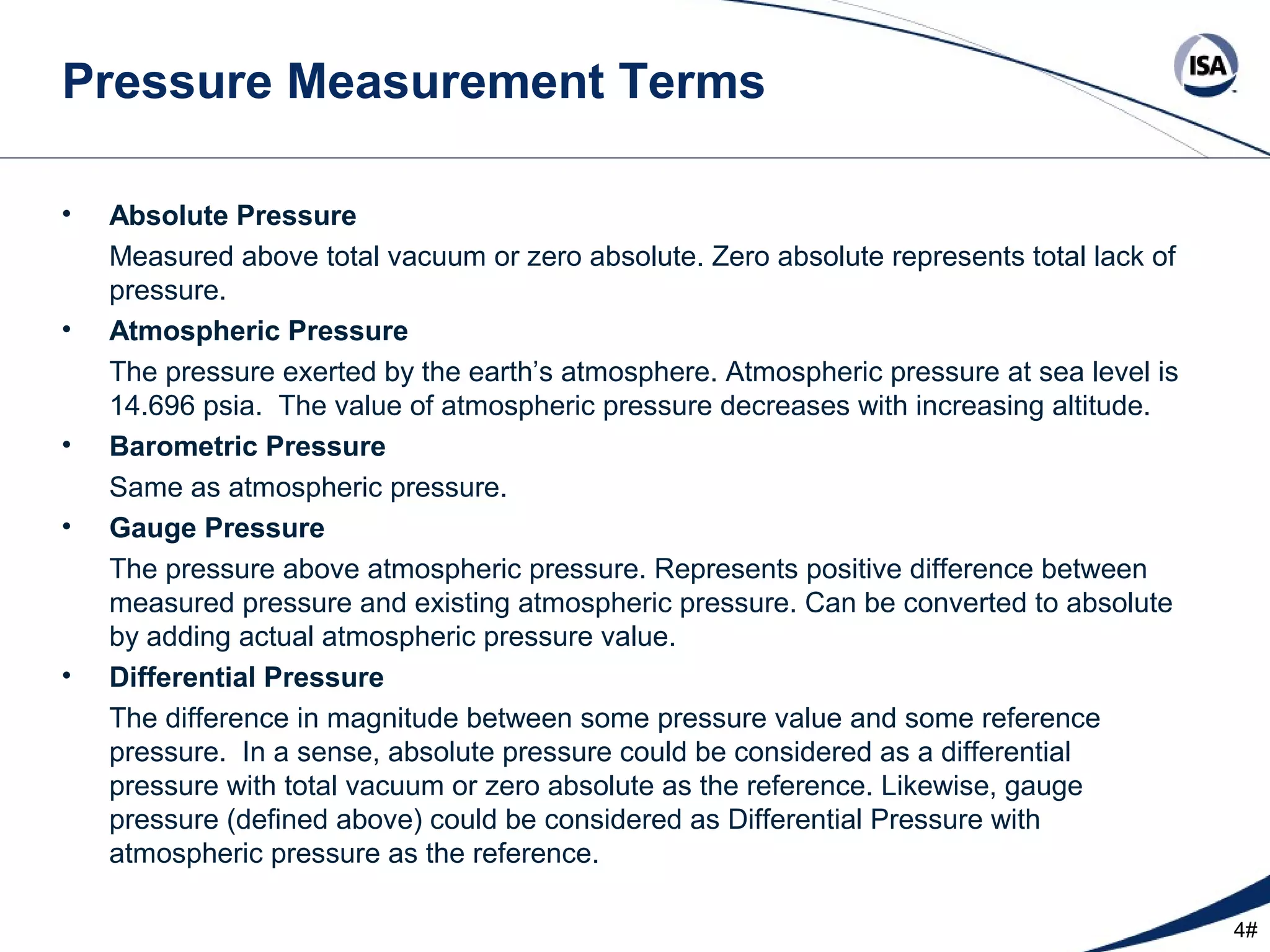 Pressure measurement | PPT