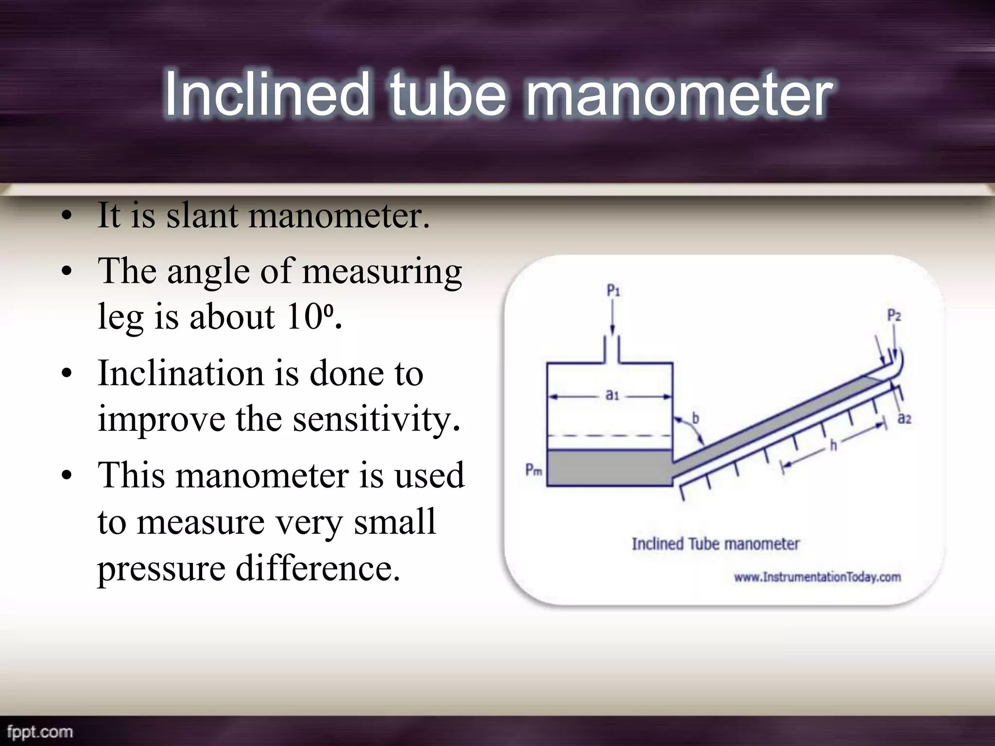 manometer | PPTX