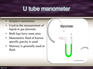 manometer | PPTX