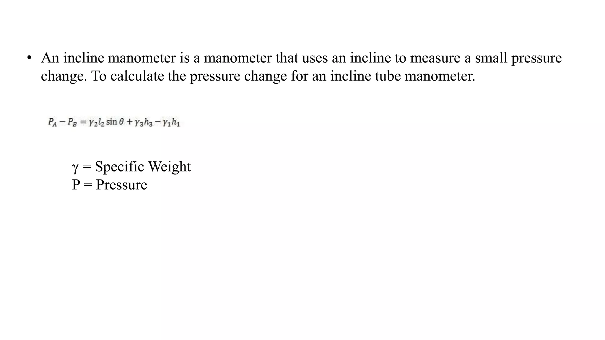 Pressure measurement | PPTX