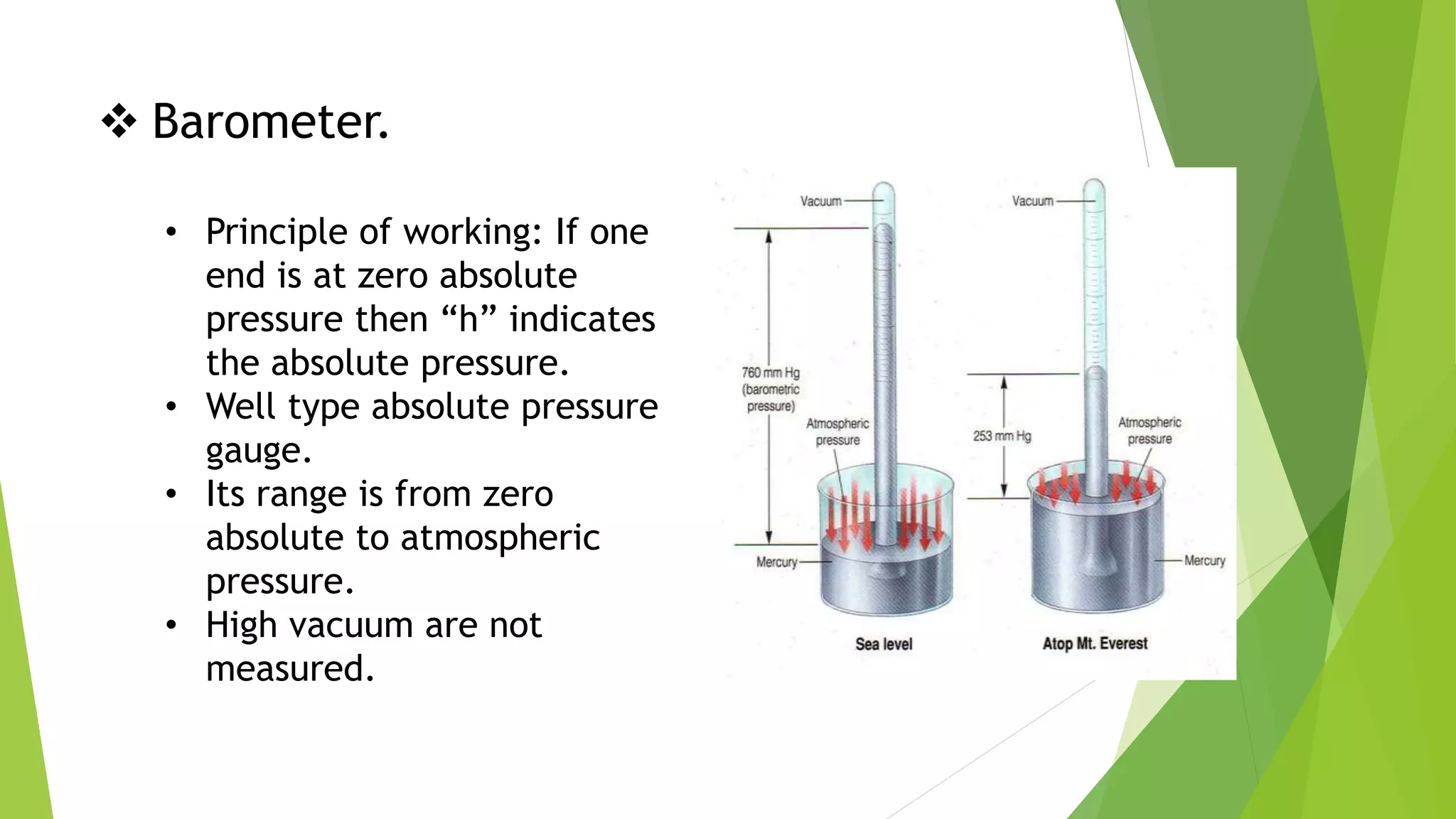 Pressure measurement | PPTX