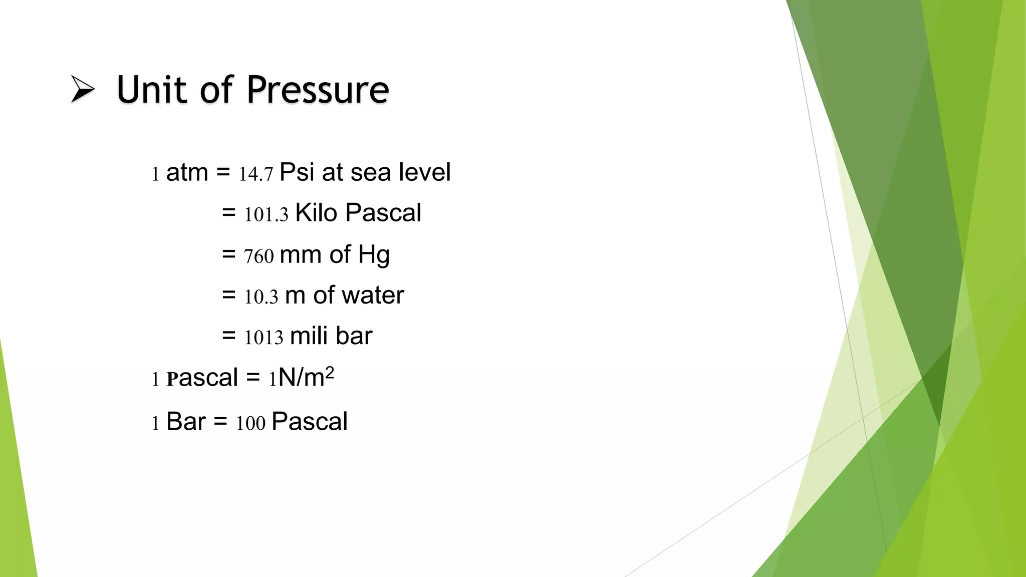 Pressure measurement | PPTX