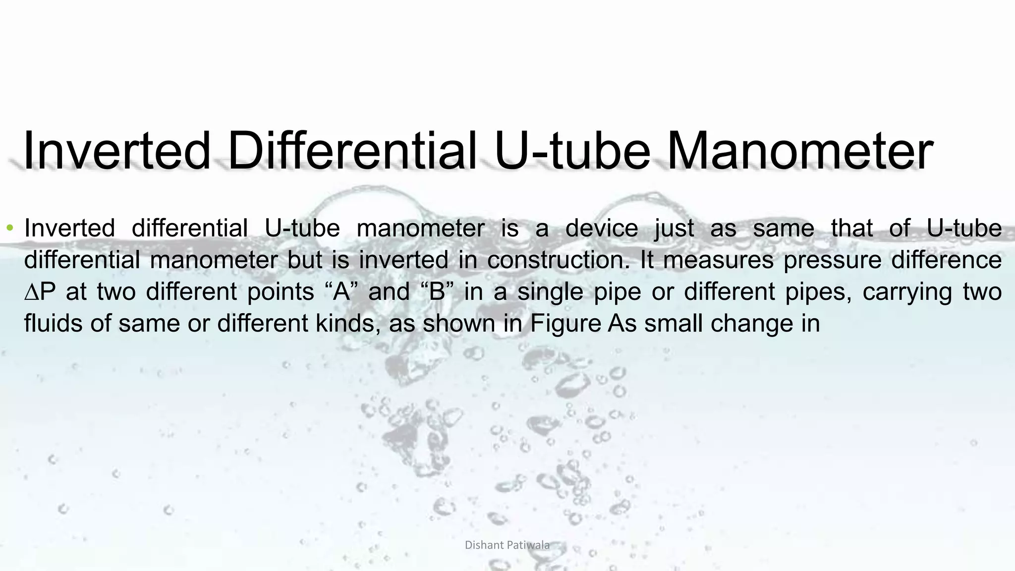 Pressure measurement | PPTX