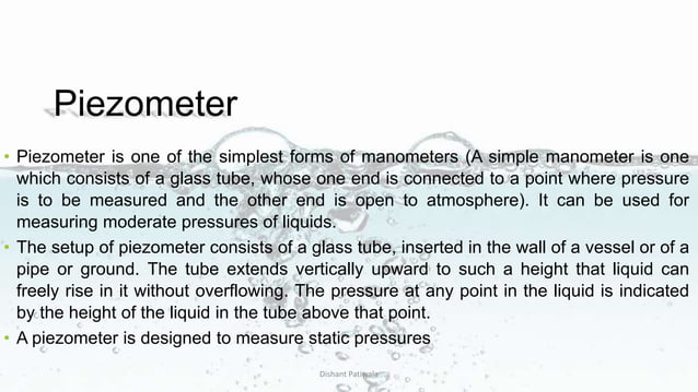 Pressure measurement | PPT