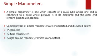Pressure measurement | PPTX