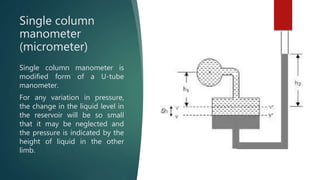 Pressure measurement | PPTX