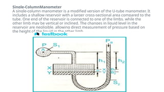 Pressure measurement includes measuring instruments for pressure .pptx