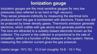 Pressure Measurement Devices MMM | PPTX