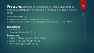 Pressure Measurement Part I | PDF